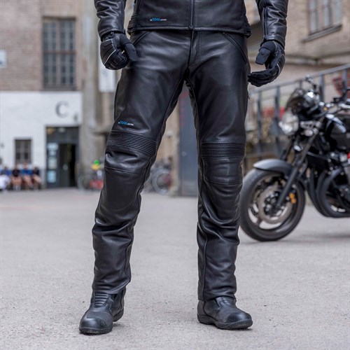 Halvarssons Rinn leather pants in black