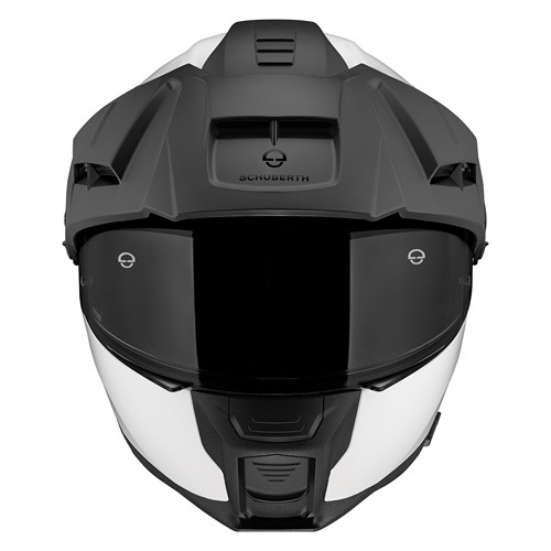 Schuberth E2 helmet in gloss white