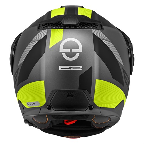 Schuberth E2 helmet in Defender yellow
