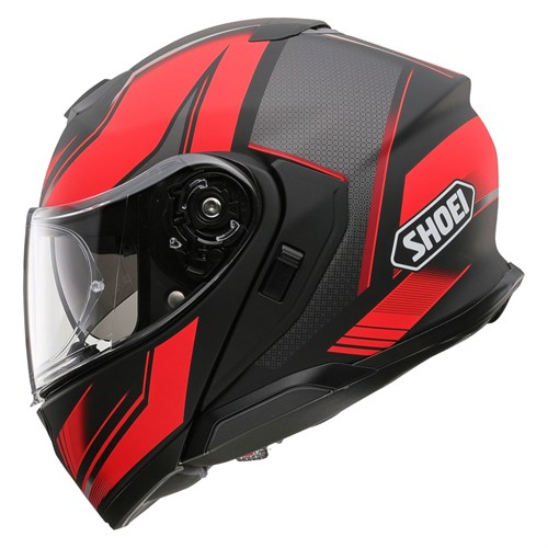 Shoei Neotec 3 Grasp TC1 helmet in red / black