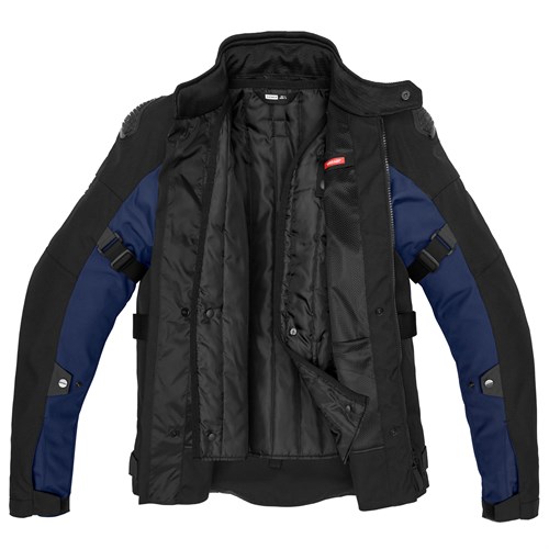 Spidi RW waterproof jacket in blue / black
